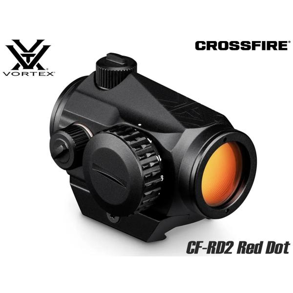 ★☆★ 当商品は全国一律送料無料で配送可能 ★☆★[ ARやショットガン、SMGなど使用機種を選ばず高速サイティングが可能 ]●商品名 ： VORTEX CF-RD2 Crossfire レッドドットサイト for 20mmレール●商品番号...
