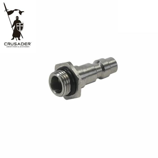 ●色：BK●仕様：VFC社より生まれたブランドCRUSADERよりリリースしたM249 GBB HPA アダプターです。●商品状態：新品未使用●輸入品の為、包装箱に若干傷が付く場合はあります。