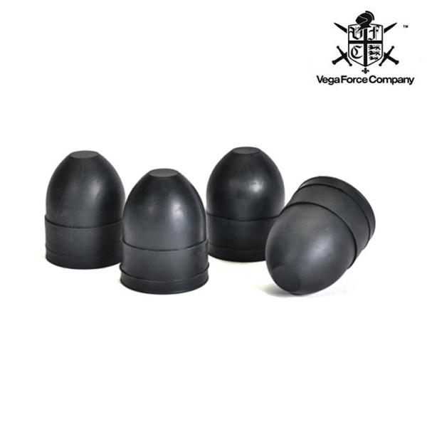 ●メーカー：VFC（ベガフォースカンパニー）（台湾）●モデル名：VFC M3 MAAWS カールグスタフ型 ガスランチャー用 40mm ラバー ヘッド 4個セット [VF9-MAG-40MM-BK01]●商品状態：新品未使用（税関検査等によ...
