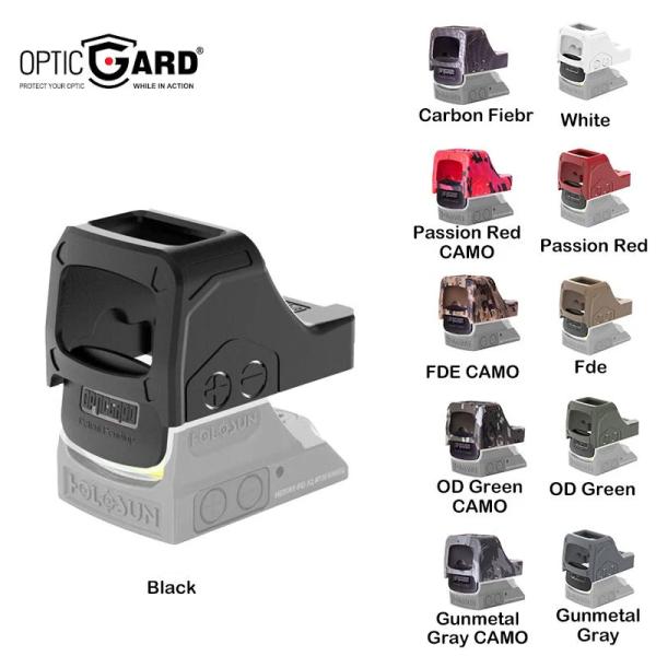 OpticGard 508T 専用スコープカバー商品内容：光学機器本体保護カバー・TPU素材＆ポリカーボネート製光学機器本体を傷や摩耗から保護します。・取り外し可能なトレーニングレンズパネル付属・インターロッキングピン採用により、激しい反動...