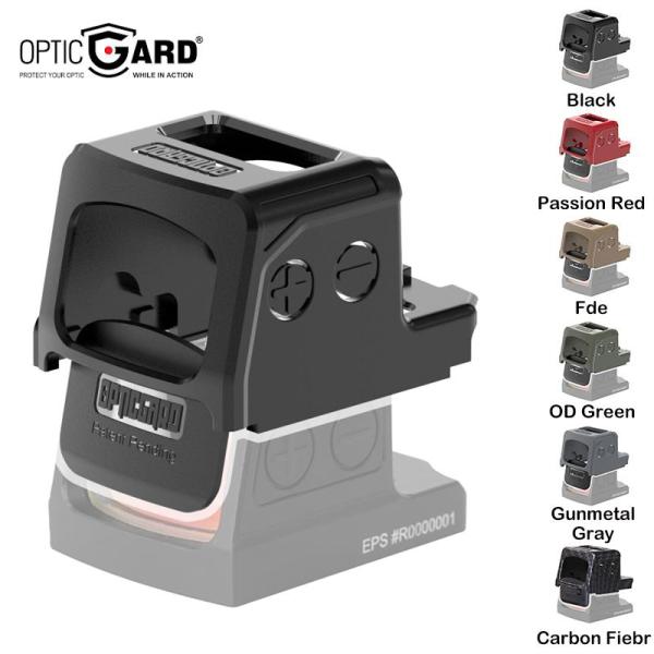 OpticGard EPS 専用スコープカバー商品内容：光学機器本体保護カバー・TPU素材＆ポリカーボネート製光学機器本体を傷や摩耗から保護します。・取り外し可能なトレーニングレンズパネル付属・インターロッキングピン採用により、激しい反動で...