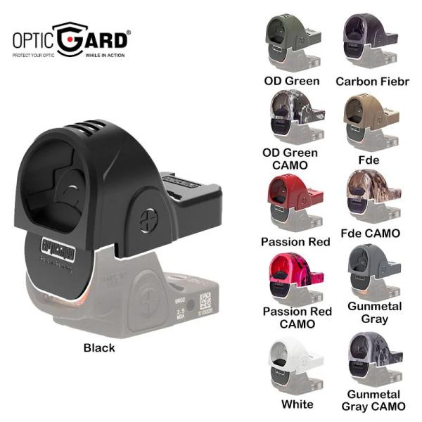 OpticGard Trijicon SRO専用スコープカバー商品内容：光学機器本体保護カバー・TPU素材＆ポリカーボネート製光学機器本体を傷や摩耗から保護します。・取り外し可能なトレーニングレンズパネル付属・インターロッキングピン採用によ...