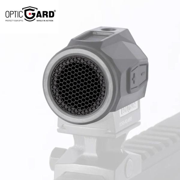 OpticGard SRCS専用キルフラッシュ商品内容：光学機器レンズ保護カバー（キルフラッシュ）・本体保護カバー（別売）に工具不要で簡単に取り付けられます。・反射防止特性を備えています。材質：TPU（熱可塑性ポリウレタン）・ポリカーボネー...