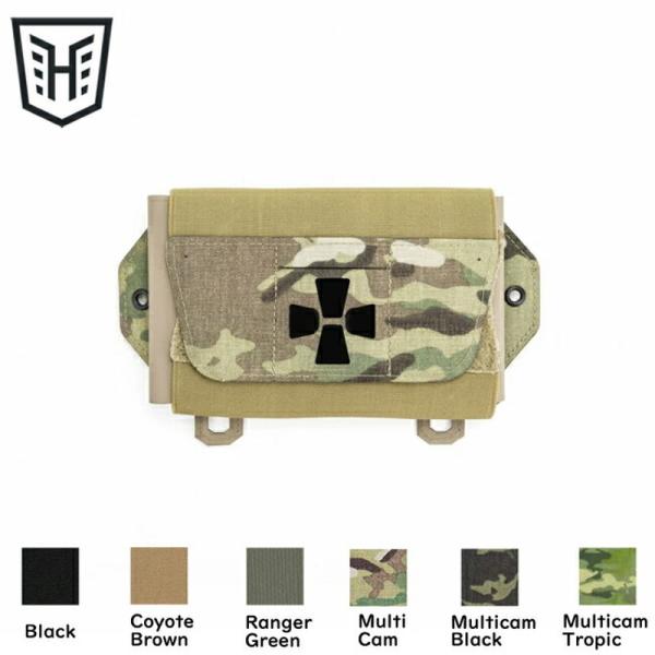 ■HUSAR社独自でデザインしたMED Witchdoc P-O Pull out IFAK 応急処置キットです。V3.0版、Mサイズです。★ベルクロでアウトカバーのサイズ調整が可能です。★プルタブを引っ張って、両側からインサートキットを素...