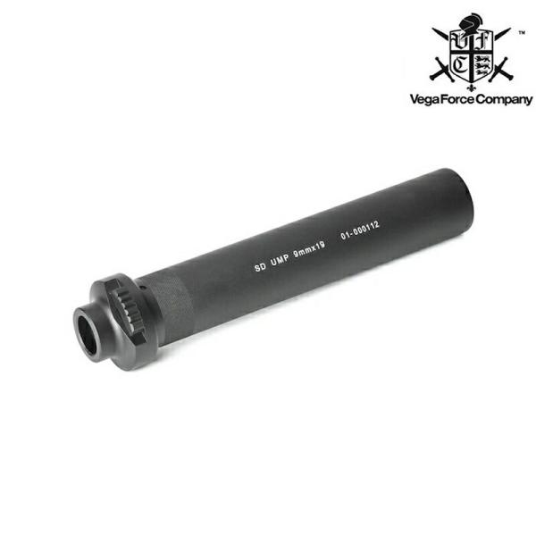 ●ブランド：VFC（台湾）●仕様：VFC製UMP9ガスガン用サイレンサーです。●材質：フルメタル●商品状態：新品未使用●輸入品の為、包装箱に若干傷が付く場合はあります。