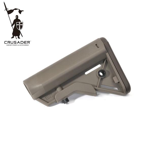 ●仕様：VFC社より生まれたブランドCRUSADERよりリリースされたBravo エンハンスド SOPMOD バットストック（FDE）です。●商品状態：新品未使用●輸入品の為、包装箱に若干傷が付く場合があります。