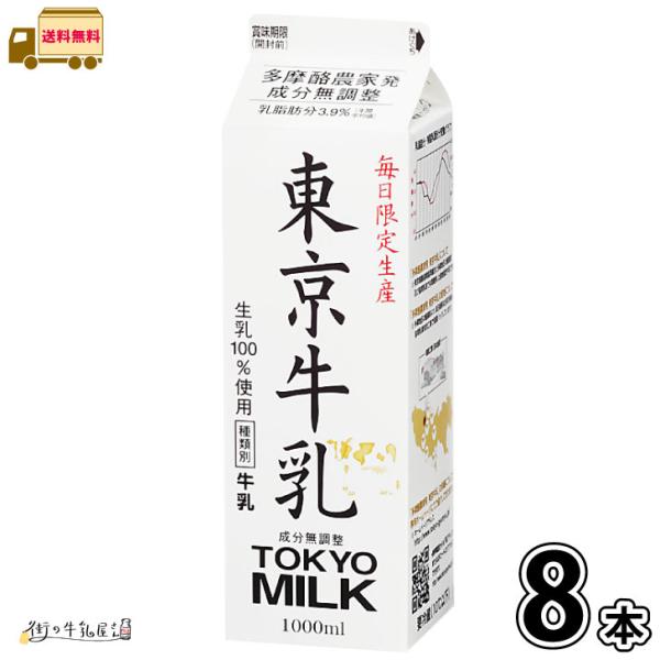 1L 牛乳 生乳100％ 成分無調整 無調整牛乳 パック牛乳 限定生産 メイトー 協同乳業 一般製品