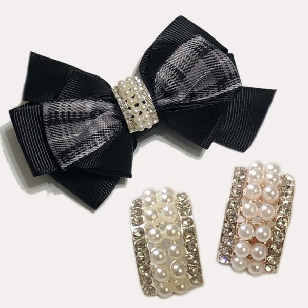 キラキラ ストーン パール付き カーブパーツ センターパーツ 貼り付けパーツ1個　80円サイズ： 約1.9cm×1cm（ 19mm×10mm ）☆数量1で1個☆ご希望のカラーを選んでくださいA： シルバーB： ゴールド※お色は管理用で、実際...