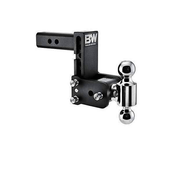 B＆W Trailer Hitches MultiPro 牽引＆収納 - 2.5インチレシーバー、トライボールに適合 (1-7/8インチ x ...