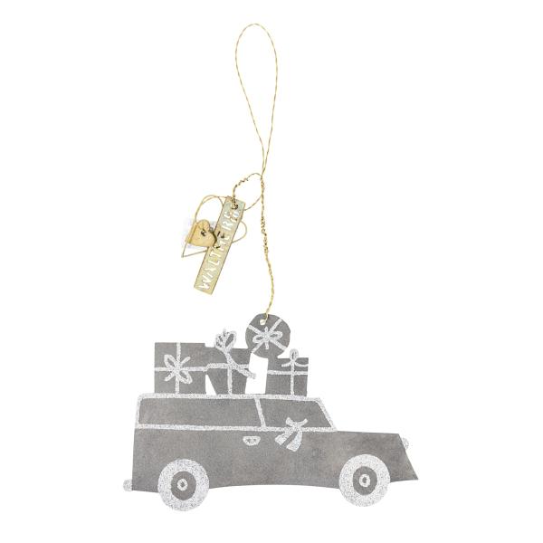 WALTHER&amp;Co. 　Dancer bead skirtクリスマスパーティー！車にはたくさんのプレゼントを乗せて、早くおうちに帰ります。ブリキにキラキラのラメ装飾シンプルでいて雰囲気たっぷりです。アジアの神秘と伝統的な北欧のイメ...