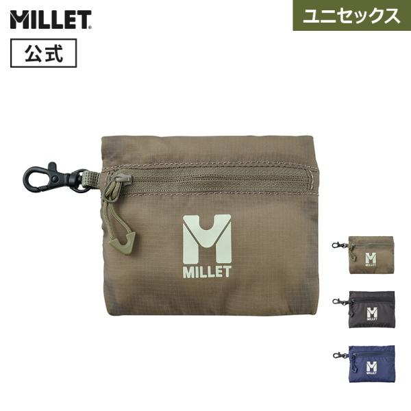 山や旅での携行に最適な軽量コンパクトウォレット耐久性 パッカブル 撥水性 軽量 バックパック ポーチ&amp;アクセサリー アクティビティ 登山 ライフスタイル 24FWミレー Millet ミニ パッカブル ウォレット MIS0796ポイ...