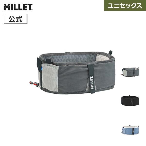短距離のトレイルやシティランに適したウエストサイズ調整可能ランニングベルト25SS トレイルラン 軽量 通気性 ウエスト&amp;ショルダーバック バックパック 26SS 26春夏 新作 newミレー Millet インテンス ベルト MI...
