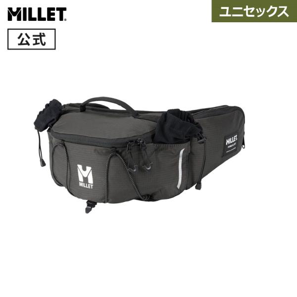 必需品をコンパクトに持ち運ぶための軽量ハイキングベルト26SS 26春夏 新作 new バックパック ウエスト&amp;ショルダーバック 耐久性 軽量 通気性 登山ミレー Millet パルマラン ベルト MIS2491 リュック 爆買