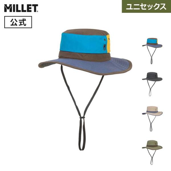 厳しい暑さに負けない抜群の通気性を備えたハット撥水性 軽量 通気性 登山 アウトドア 帽子 メンズ 26SS 26春夏 新作 newミレー Millet ベンチング ハット VENTING HAT MIV01797 帽子ポイント利用爆買
