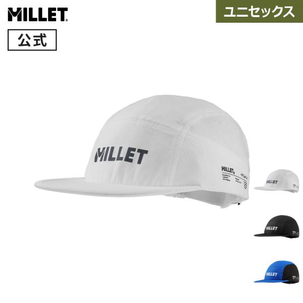 軽量で高い通気速乾性を備えたハイアウトプット向けキャップ25SS トレイルラン メッシュ 軽量 通気性 速乾性 帽子・アクセサリー メンズミレー Millet インテンス キャップ MIV10410 メンズポイント利用爆買