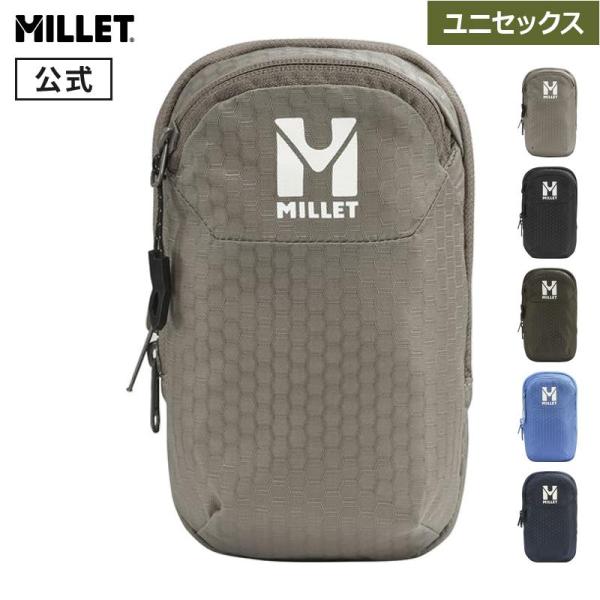ウエストハーネスに装着可能な外付け小型ポーチ軽量,直営店限定,登山,アクティビティ,ポーチ&amp;アクセサリー,バックパック,24SS,ウビックミレー (Millet) ウビック ベルト ポケット MIS2399ポイント利用爆買50パーセ...