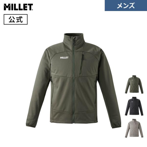 ウィンド シールド ストレッチ ジャケット25FW メンズ 登山 アウター・ジャケット ストレッチ ソフト 撥水性 耐久性 通気性ミレー Millet ウィンド シールド ストレッチ ジャケット MIV02119 メンズ25FWクリアランス...