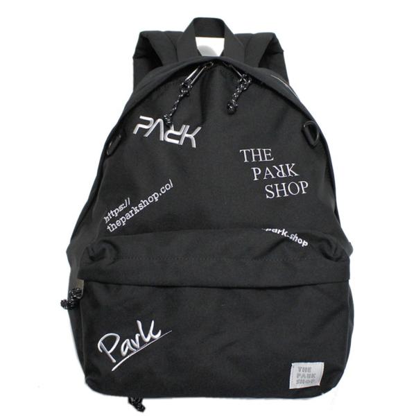 THE PARK SHOP ザ・パークショップ“ザ・パークショップ”のBALL PARK PACK・開口が広い大容量のバックパック・外側にマチ付きの大きなポケット付き・肩紐は調節可能・底ポケットにはボールを収納できるメッシュカバー付き関連キ...