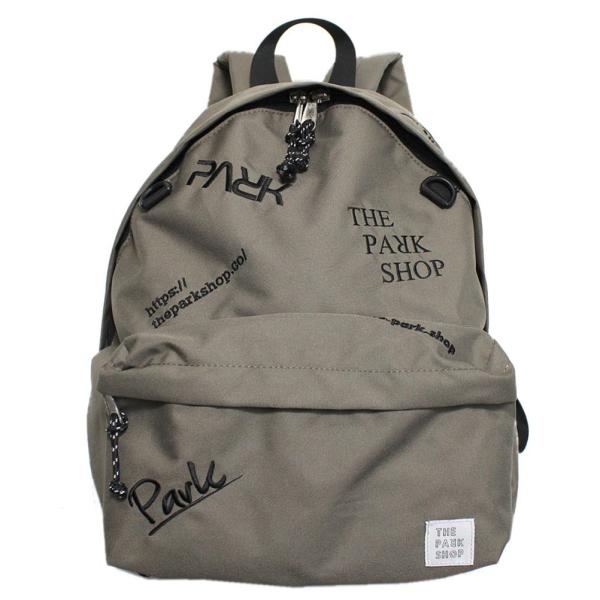 THE PARK SHOP ザ・パークショップ“ザ・パークショップ”のBALL PARK PACK・開口が広い大容量のバックパック・外側にマチ付きの大きなポケット付き・肩紐は調節可能・底ポケットにはボールを収納できるメッシュカバー付き関連キ...