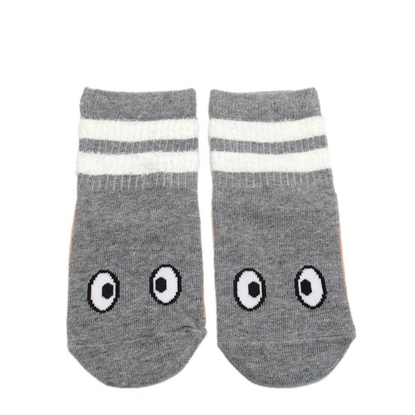 THE PARK SHOP ザ・パークショップ“ザ・パークショップ”のANIMAL PUPPET ソックス・手を入れればパペットとして遊べるクルーソックス・目玉付きでユニークなデザイン・ブルースネークは起毛感のあるボーダー地・柔らかい履き心...