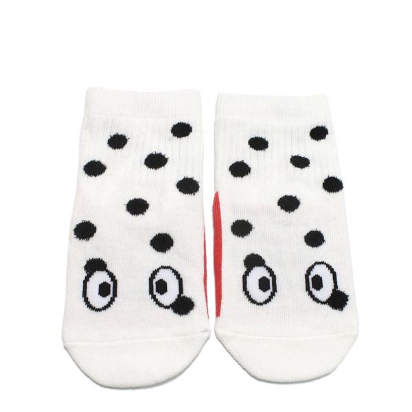 THE PARK SHOP ザ・パークショップ“ザ・パークショップ”のANIMAL PUPPET ソックス・手を入れればパペットとして遊べるクルーソックス・目玉付きでユニークなデザイン・ブルースネークは起毛感のあるボーダー地・柔らかい履き心...