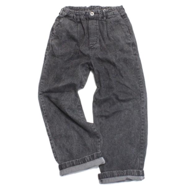 ARCH＆LINE アーチ＆ライン“アーチ＆ライン”のOG DENIM CREW パンツ・適度なハリ感のあるデニム生地を使用したクルーパンツ・デニムながらオーガニックコットンを使用し柔らかな穿き心地を実現・シーズン問わず着用可能な中肉厚な生...