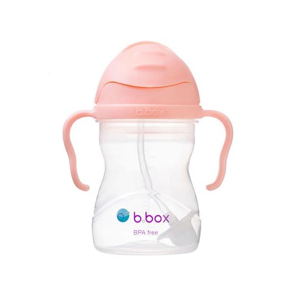 b.box ビーボックス“ビーボックス”のSippy カップ ジェラートシリーズ(240ml)・重りの付いたストローが中の液体と一緒に動くことにより、どんな姿勢でも最後まで飲むことが可能・赤ちゃんが持ちやすいグリップ設計・ストローはスリット...