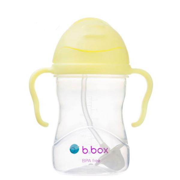 b.box ビーボックス“ビーボックス”のSippy カップ ジェラートシリーズ(240ml)・重りの付いたストローが中の液体と一緒に動くことにより、どんな姿勢でも最後まで飲むことが可能・赤ちゃんが持ちやすいグリップ設計・ストローはスリット...