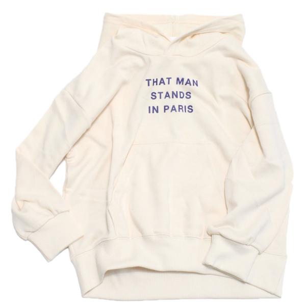 FOV フォブ“フォブ”のPARIS パーカー・バックのイラストプリントがポイントのフーディー・正面に大きなカンガルーポケットを配置・乾きやすい適度な厚みの裏毛素材でお洗濯も楽に・デイリー使いしやすいカラー展開も魅力・ゆったりと着用できるサ...