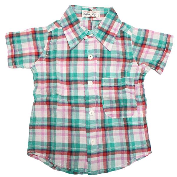 GOLD RUSH OUTFITTERS ゴールドラッシュアウトフィッターズ“ゴールドラッシュアウトフィッターズ”のチェックシャツ・明るいカラーのチェック柄がコーデのアクセントに・軽やかな着心地柔らかなコットン素材・前タテはボタンで開閉が可...