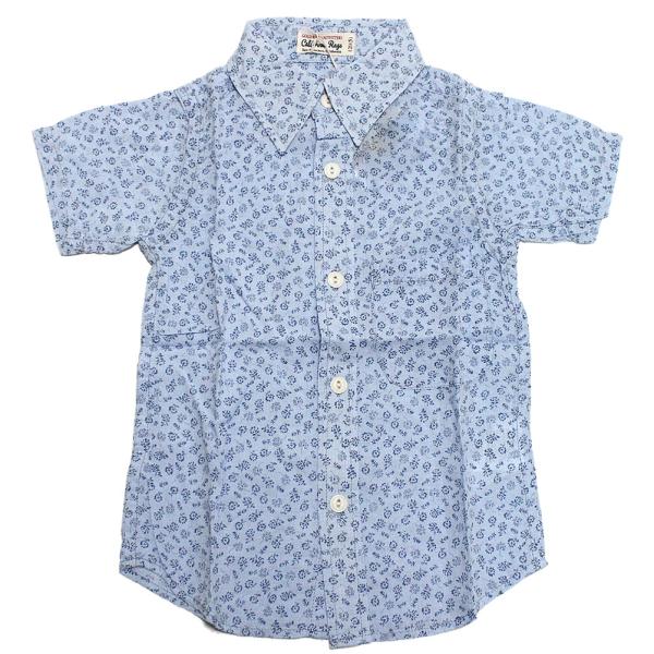 GOLD RUSH OUTFITTERS ゴールドラッシュアウトフィッターズ“ゴールドラッシュアウトフィッターズ”のフラワープリントシャツ・小花の総柄デザインがコーデのアクセントに・軽やかな着心地柔らかなコットン素材・前タテはボタンで開閉が...