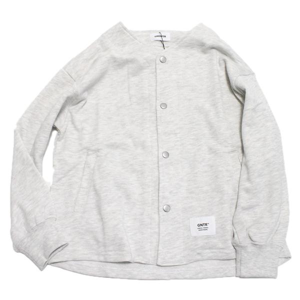GENERATOR ジェネレーター“ジェネレーター”のスウェットノーカラーJK・カーディガン感覚で気軽に羽織れるジャケット・生地は軽量で速乾性の高いT/C裏毛素材・スタイルを選ばないカラーとデザイン・着脱のカンタンなスナップボタン明き・両サ...