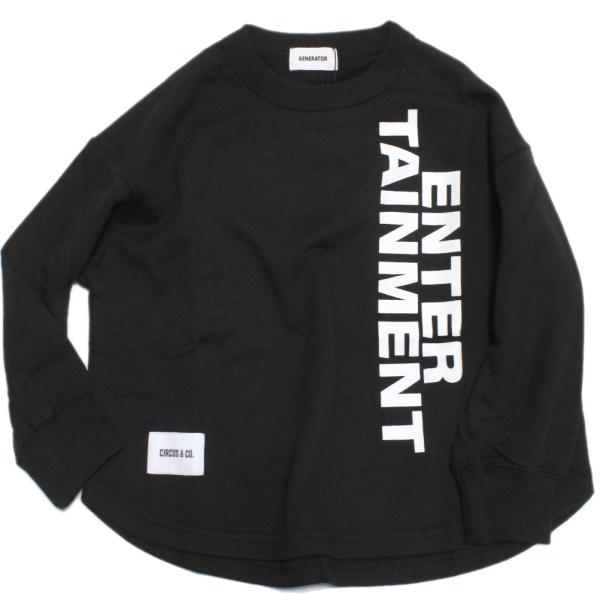 GENERATOR ジェネレーター“ジェネレーター”のENTER TAINMENT トレーナー【LIMITED EDITION】・“GENERATOR×CIRCUS＆CO.”コラボライン・モノトーンで仕上げたクールなデザイン・ボディはボック...