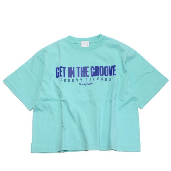 GROOVY COLORS グルーヴィーカラーズ“グルーヴィーカラーズ”のテンジク GROOVY RECORDS OVER SIZE TEE・“GET IN THE GROOVE!”がコンセプト・架空のレコード会社“GROOVY RECOR...