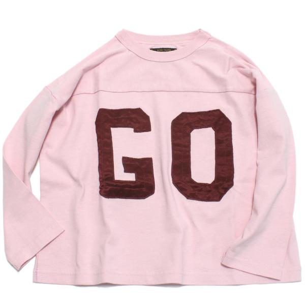 GO TO HOLLYWOOD ゴートゥーハリウッド“ゴートゥーハリウッド”のテンジク GO フットボール TEE・毎シーズン人気のフットボールTシャツ・今シーズンはナンバリングではなくGOの文字をレイアウト・ボディは着心地柔らかなコットン...