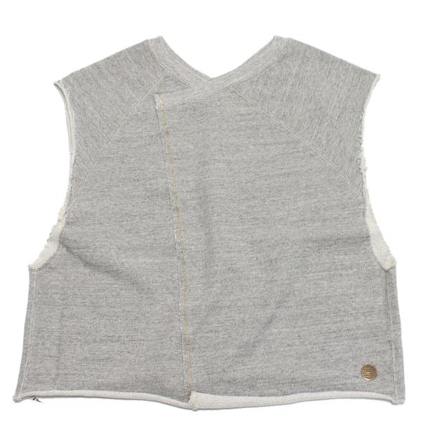 GO TO HOLLYWOOD ゴートゥーハリウッド“ゴートゥーハリウッド”のウラケ リメイク ベスト・シンプルながらこだわりの詰まったリメイク風ベスト・前後どちらを前にしても着用可能な2WAY仕様・裾と袖口がカットオフ仕様・2BKは配色を...