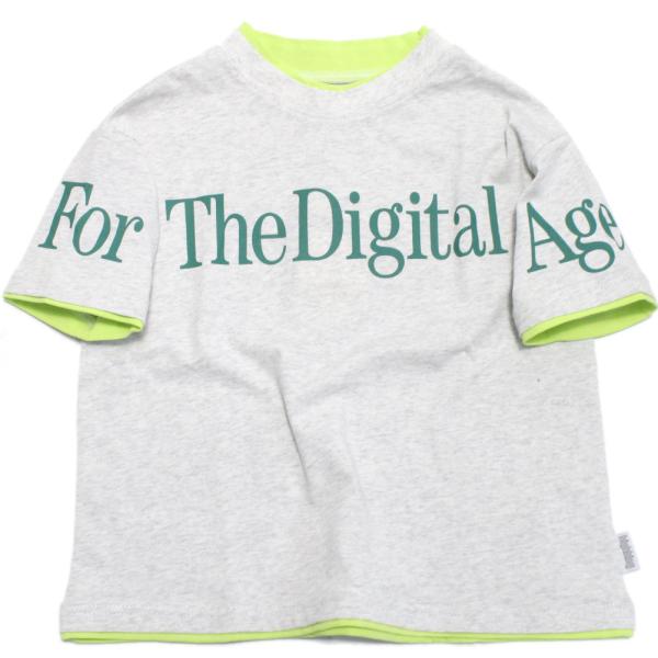 highking ハイキング“ハイキング”のdigral short sleeve【CIRCUS＆Co.LIMITED EDITION】・highking×CIRCUS＆CO.のコラボデザイン・袖口首元の配色が目を惹くレイヤード風デザイン・...