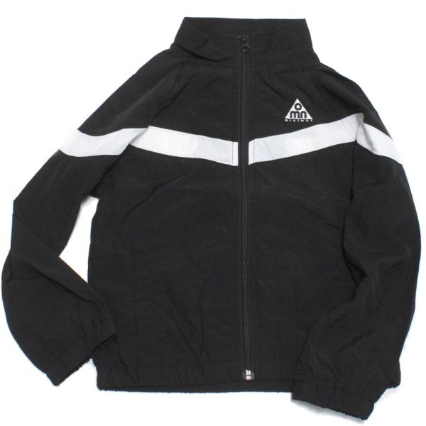 minimal ミニマル“ミニマル”の斜め切替ナイロンブルゾン・切替えデザインが魅力のナイロンジャケット・斜めラインの切替がアクセントに◎・撥水加工を施しており、レジャーやアウトドア、スポーツシーンでも大活躍・同じデザインのパンツ（iml4...