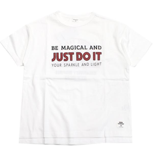 JEANS.B ジーンズベー“ジーンズベー”のJUST DO IT Tシャツ・インパクトのあるゴリラのバックプリントTシャツ・フロントには「JUST DO IT」のメッセージをプリント・ややゆったりとしたベーシックなシルエット・ストリートコ...