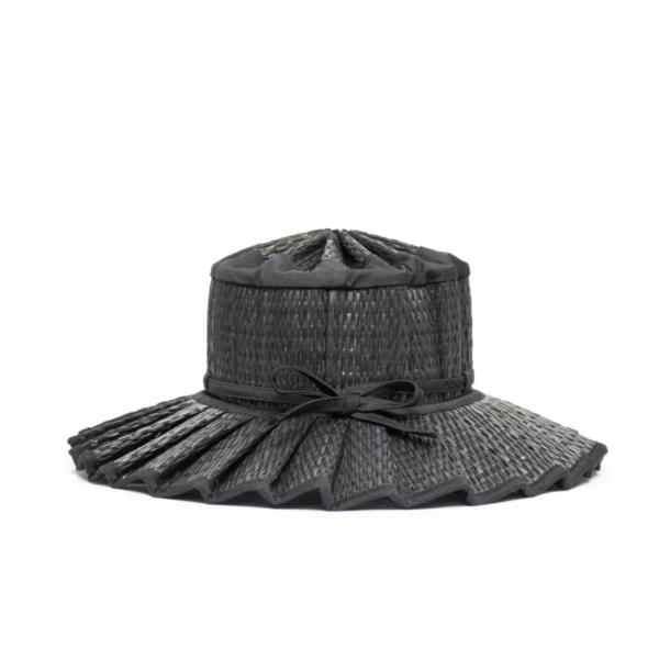 LORNA MURRAY ローナマーレイ“ローナマーレイ”のLORNA MURRAY CHILD Capri POSITANO カプリハット キッズ・天然素材を使用し環境への負荷が少ない・ブランドを象徴するプリーツデザインが魅力・折りたたみ...