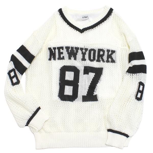 Love toxic ラブトキシック“ラブトキシック”のメッシュナンバーニットセット・ユニフォームデザインのメッシュニットでトレンド感満載・着脱可能なカップ付きインナーはサイズに合わせてカップの形も変化・春夏はキャミやタンクでヘルシーな肌見...