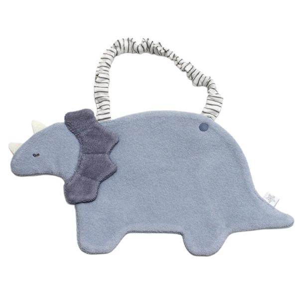 mocmof モクモフ“モクモフ”の恐竜スタイ・カラーごとにそれぞれ違った恐竜モチーフのスタイ・肌触りがよく吸水性もあるパイル地・赤ちゃんの手でつかみやすいパーツ付きで手遊びにもおすすめ・首回りは優しくフィットするゴム仕様・前側にスナップボ...