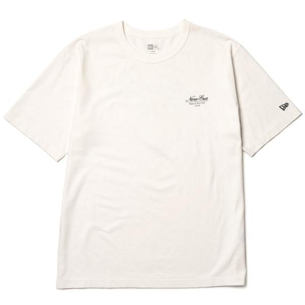 NEW ERA ニューエラ“ニューエラ”のCL SCRIPT SS WAS CT TEE・クラシカルなロゴが雰囲気のあるデザイン・ボディは適度にゆとりのあるシルエットを採用・生地は中肉の7.5ozコットン天竺を使用・コシがあり、洗濯でも縮み...