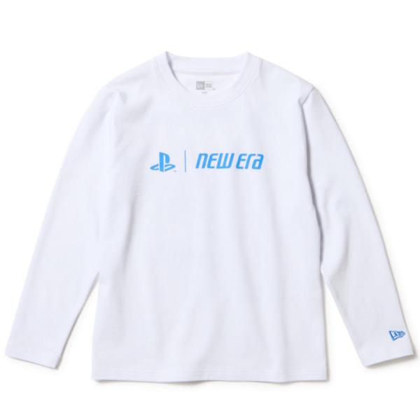 NEW ERA KIDS ニューエラキッズ“ニューエラキッズ”のYOUTH PLAYSTATION SLOGANS LS CT TEE・発売から30年以上経った今でも世界中で愛され続けている「PlayStation」・注目度の高い、初めての...
