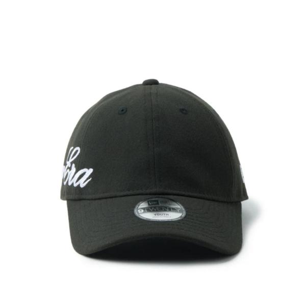 NEW ERA KIDS ニューエラキッズ“ニューエラキッズ”のYOUTH 9TWENTY STRETCH BIG SCRIPT CAP・ストレッチ素材でアクティブと着用しやすさを実現・存在感のあるブランドネームがスタイリッシュさを演出・日...