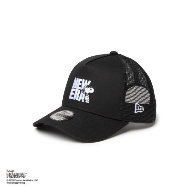 NEW ERA KIDS ニューエラキッズ“ニューエラキッズ”のYOUTH 9FORTY AFTR PNTS J COOL CAP・スヌーピーコラボ・フロントにキャラクターとロゴを刺繍・9FORTYをベースにしっかりとした被り心地のA-Fr...