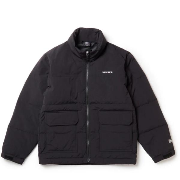 NEW ERA KIDS ニューエラキッズ“ニューエラキッズ”のYOUTH DOWN JACKET・防寒性のあるダウンジャケット・丈夫で耐久性のなるワッシャーナイロン素材・裾には風通しを防いでくれるドローコード付き・袖もベルクロ仕様・大きめ...