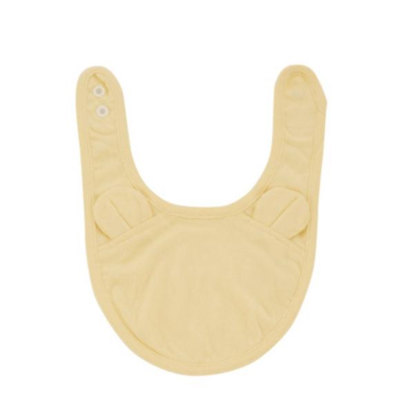 Ocean＆Ground オーシャン＆グラウンド“オーシャン＆グラウンドグッズ”の【La stella/ラステラ】ミミツキスタイ・小さな耳がついたスタイ・シンプルで合わせやすいサイズ感・表は柔らかく肌触りのいいコットン素材・裏面は水を通しに...