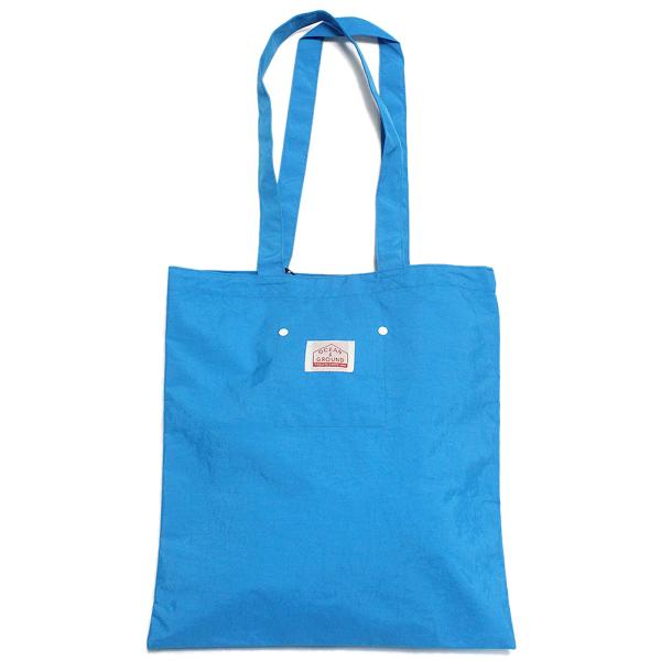 Ocean＆Ground（GOODS） オーシャン＆グラウンドグッズ“オーシャン＆グラウンドグッズ”のGOODAY トートBAG ・習いごとやママのトートバックとしても使えるアイテム・ナイロン素材を採用・A4サイズがすっぽりと入るサイズ感・...