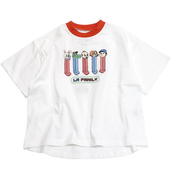 Ocean＆Ground オーシャン＆グラウンド“オーシャン＆グラウンド”のFUN!FUN!FUN!プリントTシャツ・ポップなパロディプリントが目を惹く半袖Ｔシャツ・ゆったり着られるラウンドシルエット・5色3柄展開で色違いも欲しくなるデザイ...